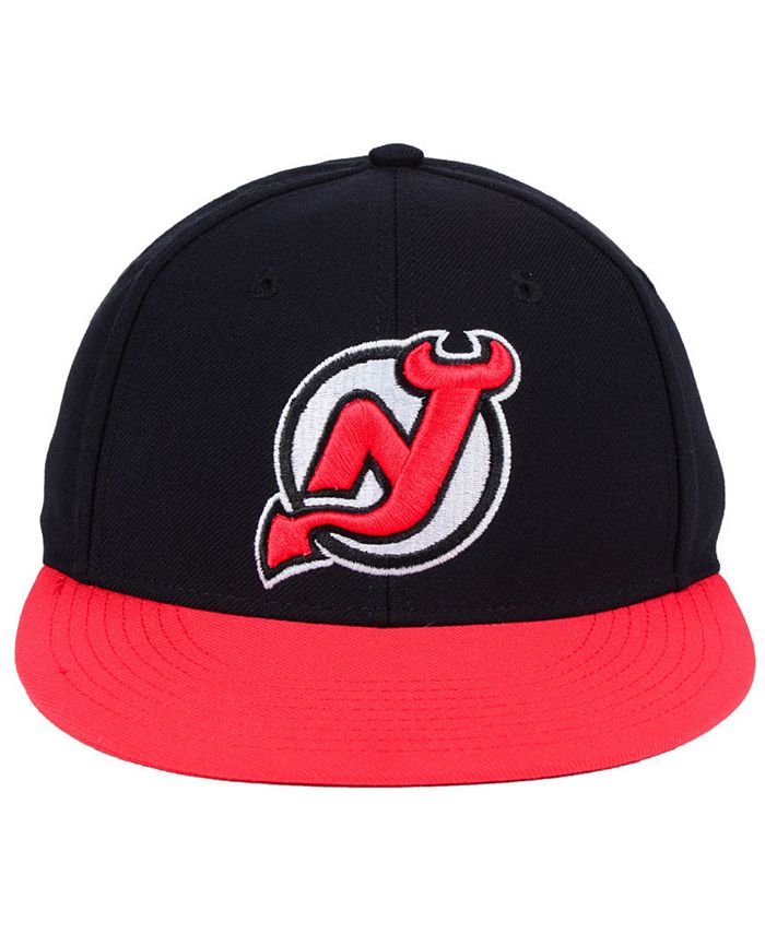 adidas New Jersey Devils Basic Fitted Cap - Macy's