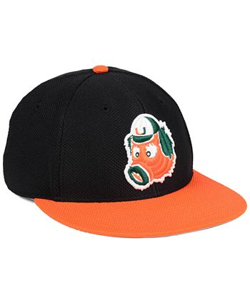 adidas Miami Hurricanes On-Field Baseball Fitted Cap - Macy's