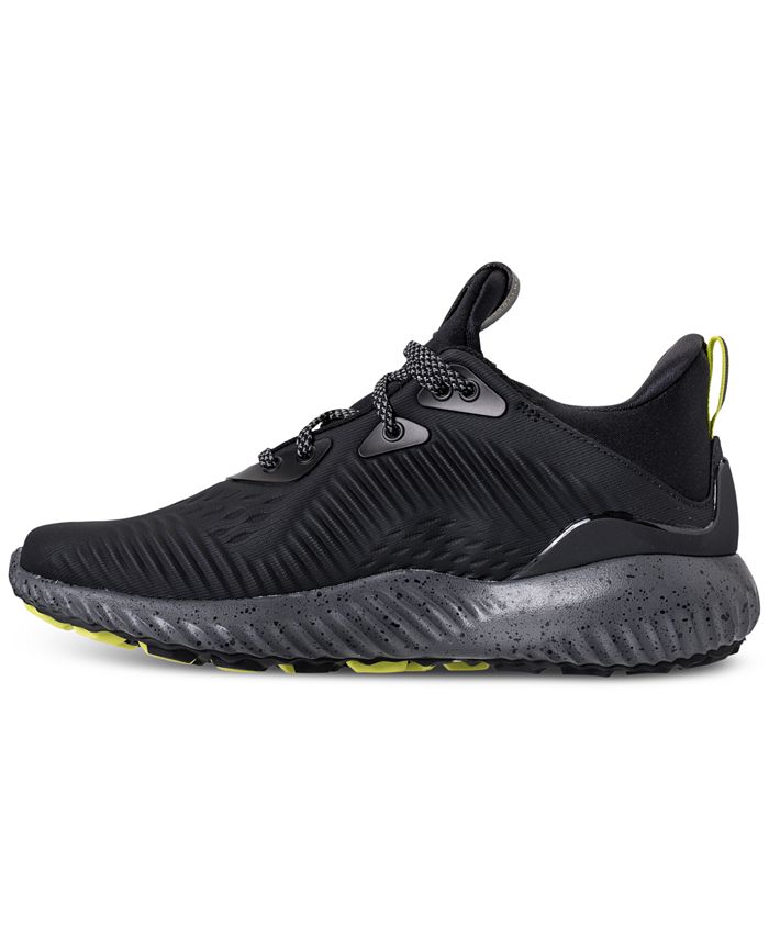 adidas Big Boys' AlphaBounce EM Running Sneakers from Finish Line - Macy's