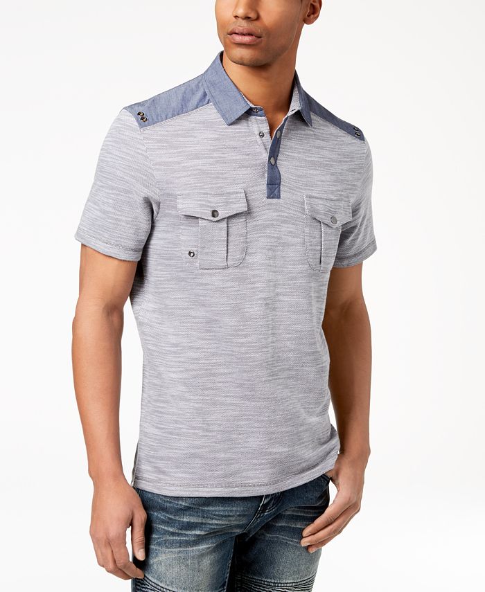 INC International Concepts I.N.C. Men's Colorblocked Polo, Created for ...