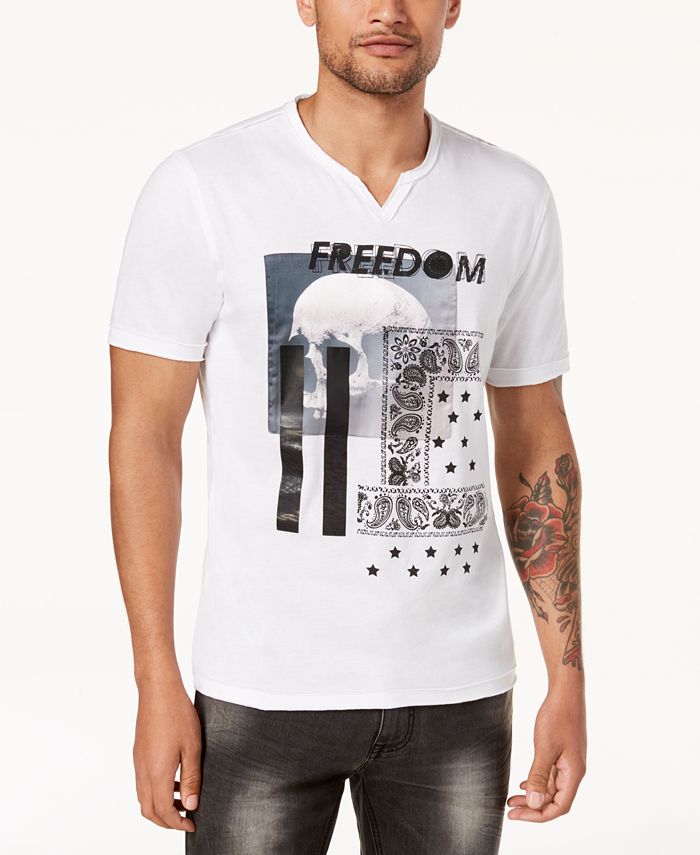 INC International Concepts I.N.C. Men's Graphic-Print T-Shirt, Created ...