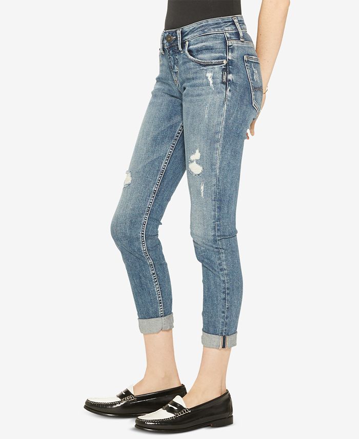 Silver Jeans Co. Sam Boyfriend Jeans - Macy's