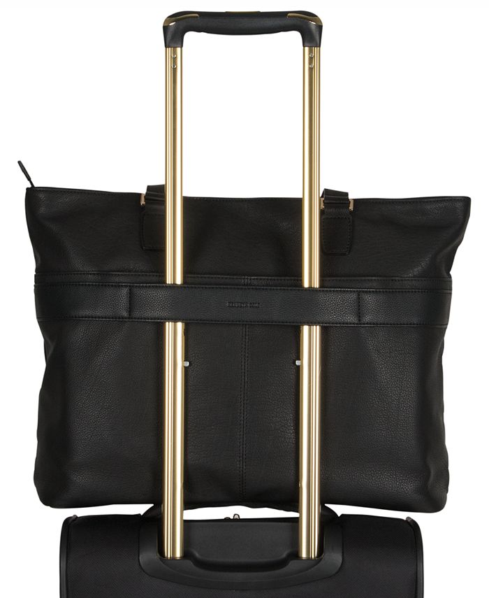 Kenneth Cole Reaction McGote 15" Leather Computer Business Tote - Macy's