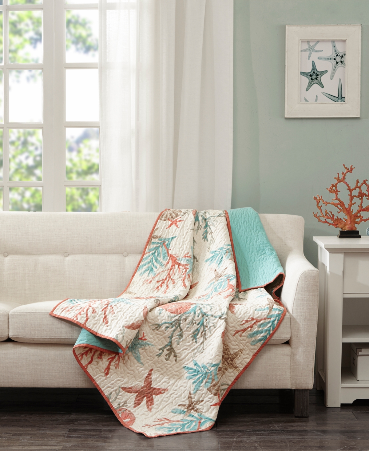 Click here for Madison Park Pebble Beach Quilted Reversible Throw... prices