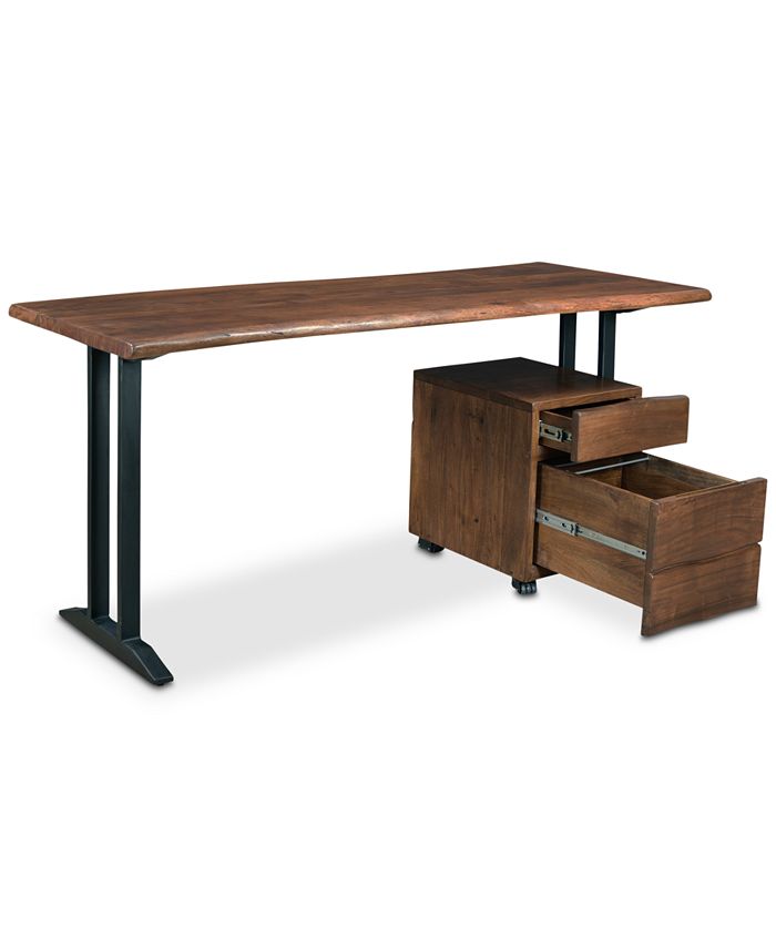 Coast to Coast Live Edge Writing Desk, Quick Ship - Macy's