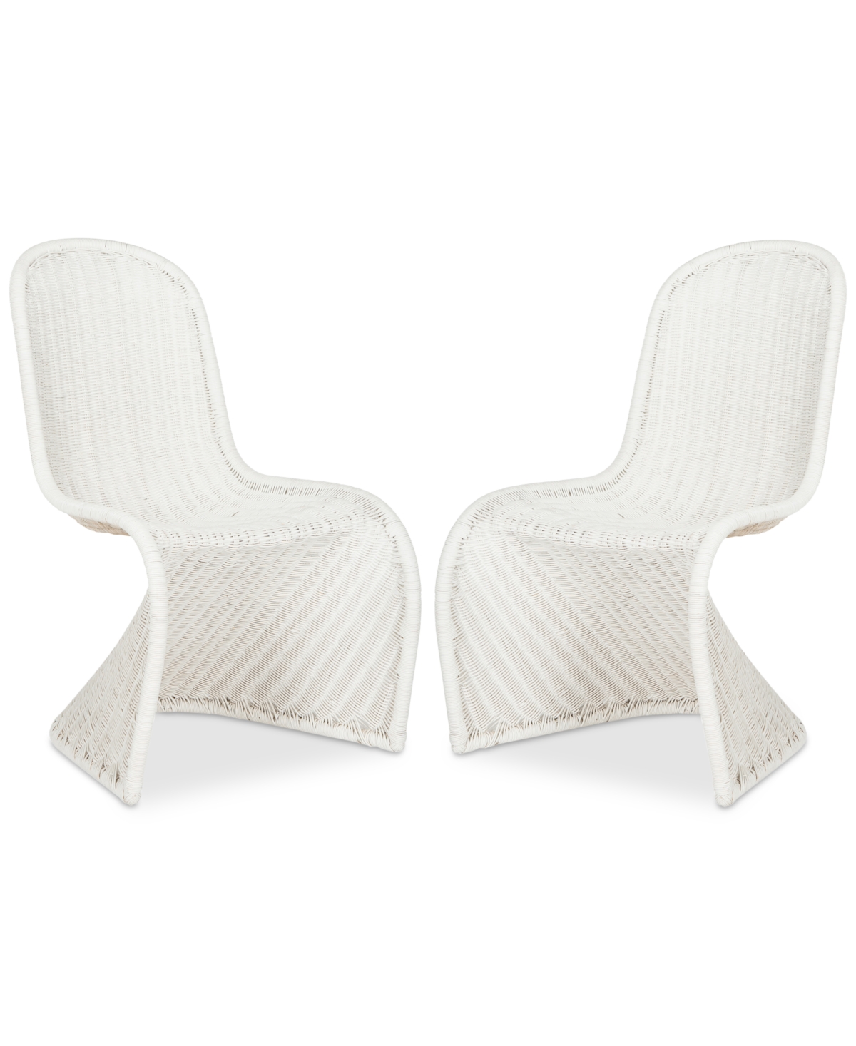 Click here for Vlad Side Chair (Set Of 2) - White prices