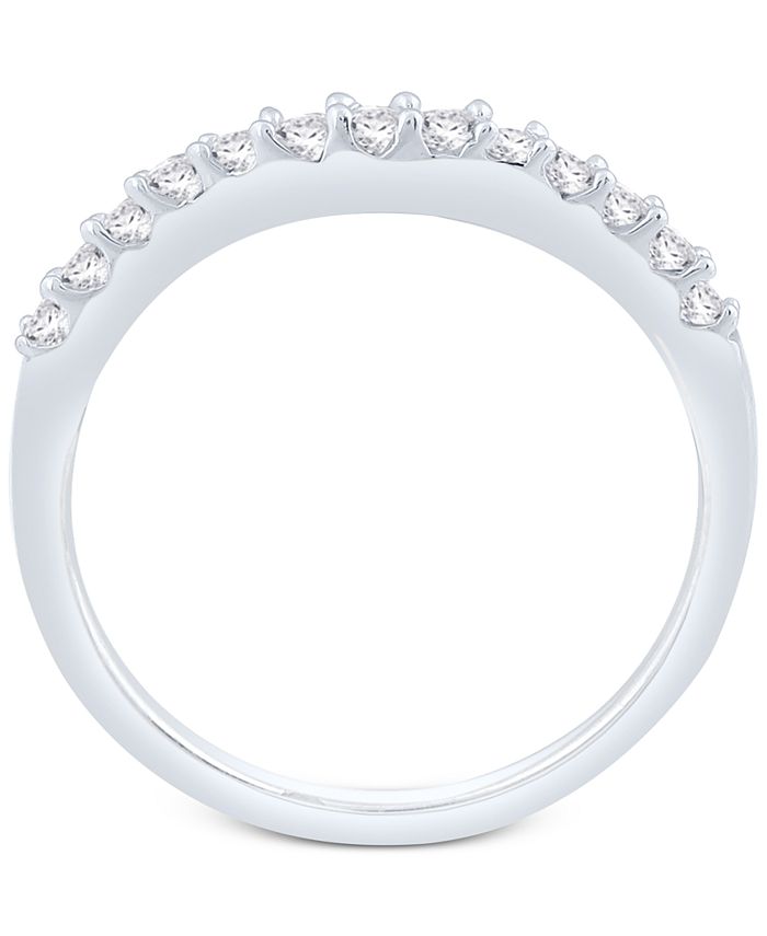 Macy's Diamond Bridal Set (1 ct. t.w.) in 14k White Gold & Reviews ...