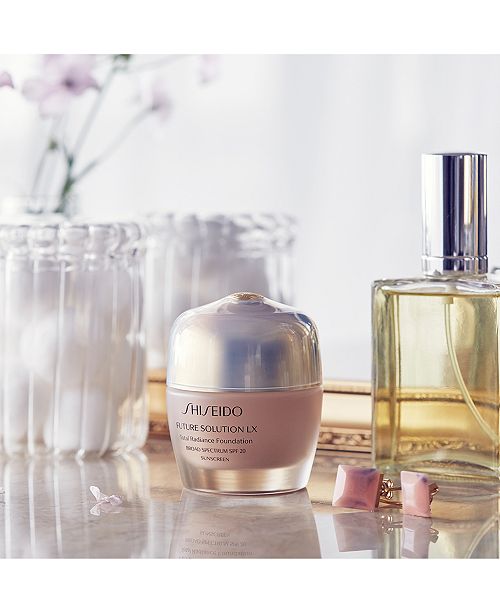 Shiseido Future Solution LX Total Radiance Foundation Broad Spectrum ...