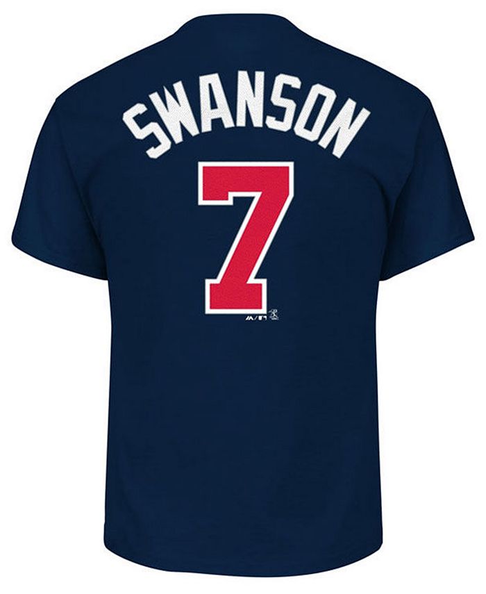 Outerstuff Dansby Swanson Atlanta Braves Official Player T-Shirt ...