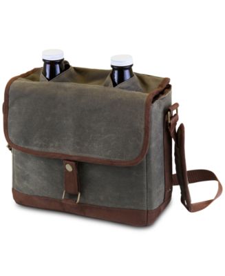 Legacy® by Picnic Time Insulated Double Growler Tote with 64 oz. Glass ...
