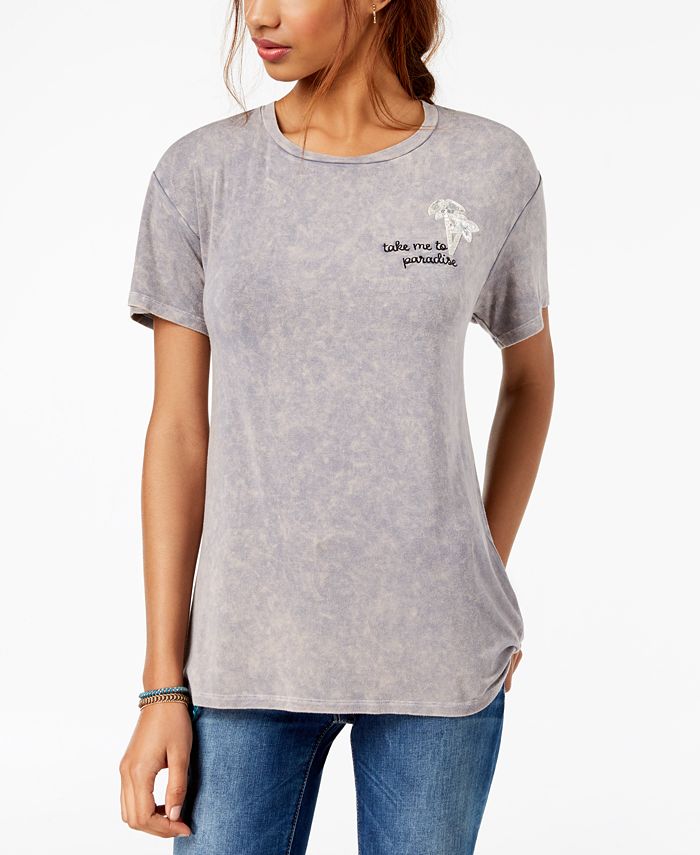 True Vintage Embellished Graphic T-Shirt - Macy's