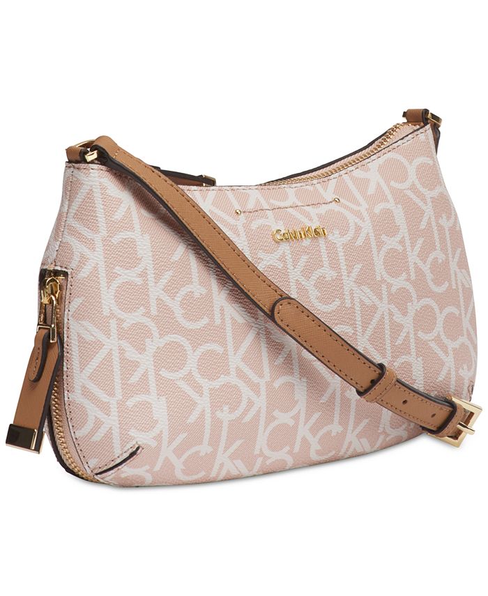Calvin Klein Raelynn Signature Crossbody - Macy's