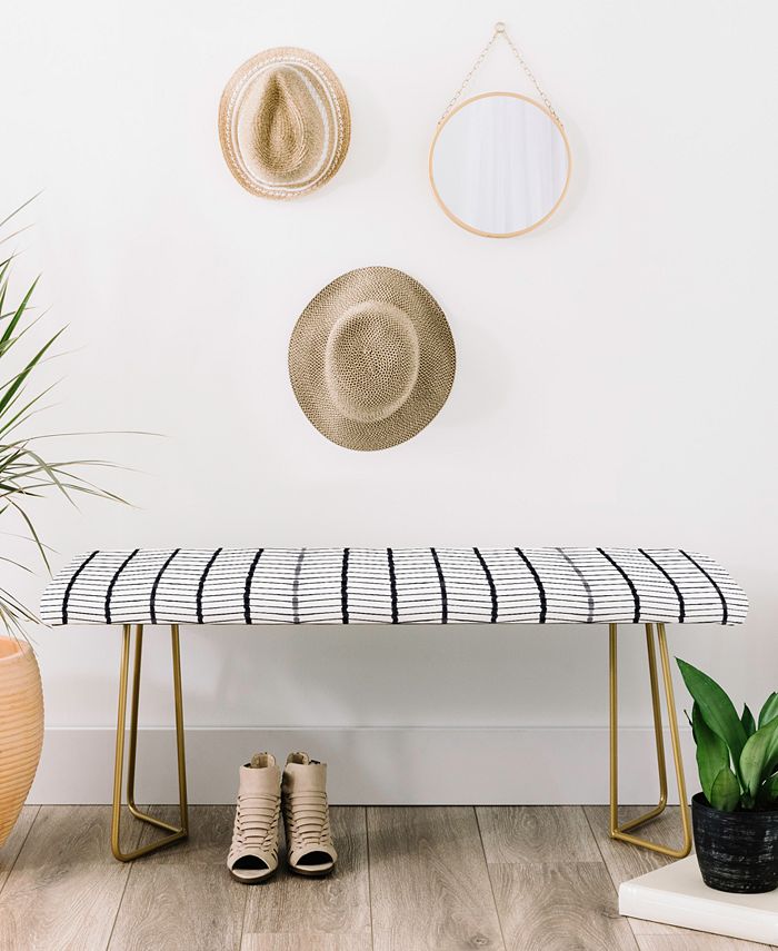 Deny Designs Wonder Forest Grid Lock Bench - Macy's