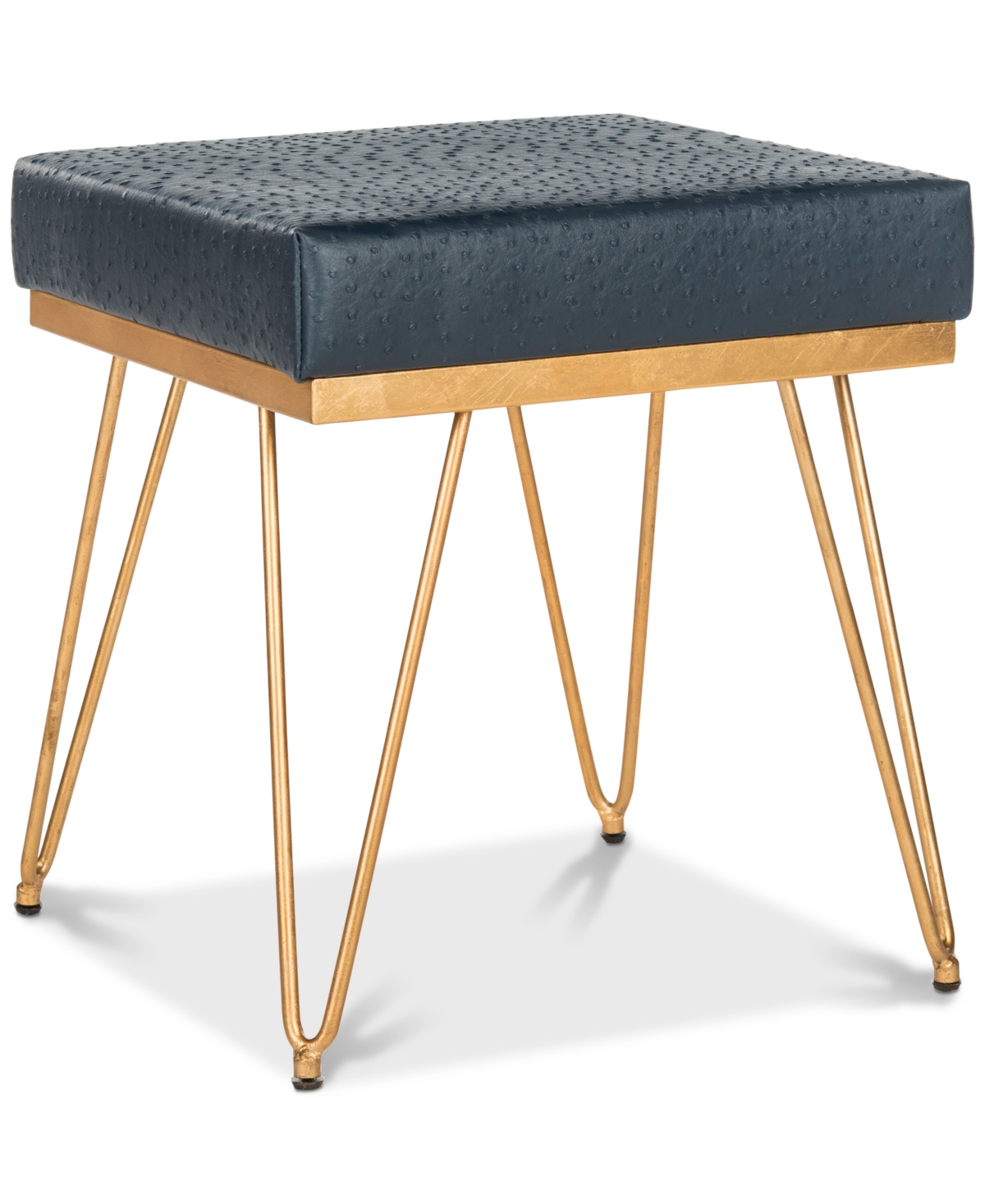Click here for Adnan Square Bench - Blue prices