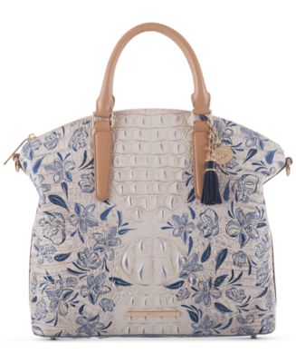 Brahmin Indigo Palaminto Satchel - Macy's
