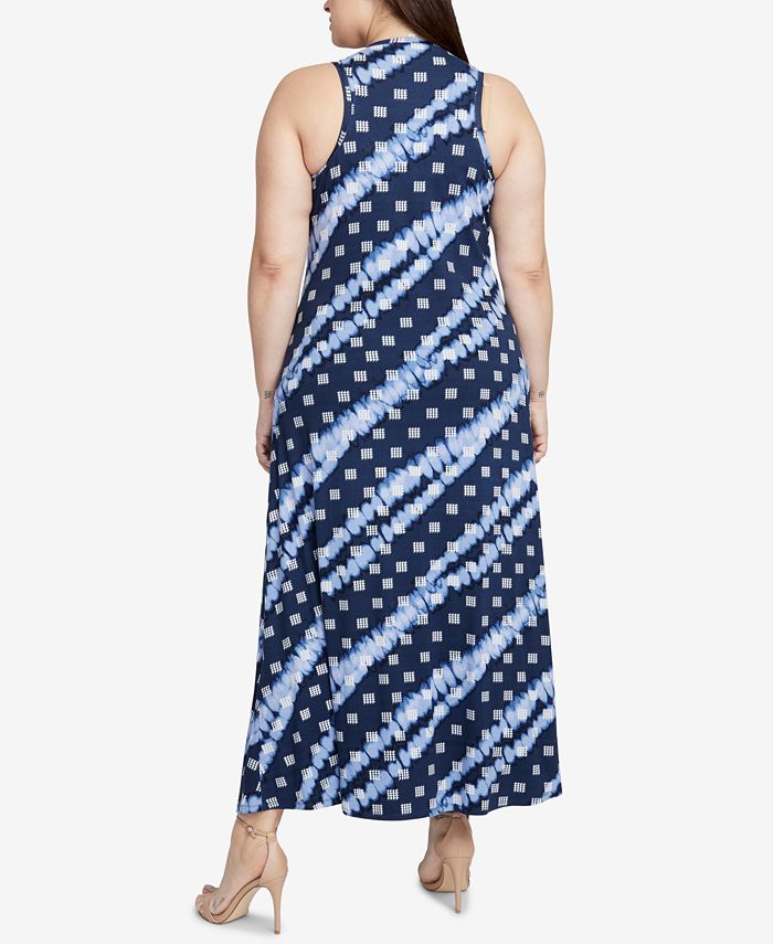 RACHEL Rachel Roy Plus Size Printed Maxi Dress - Macy's