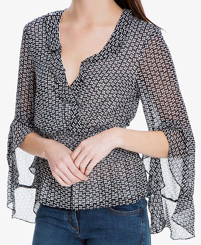 Max Studio London Ruffled Top, Created for Macy's - Macy's