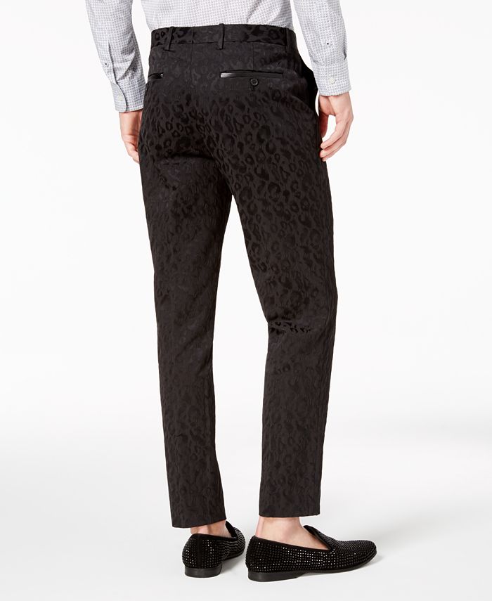 INC International Concepts I.N.C. Men's Slim-Fit Leopard Pants, Created ...