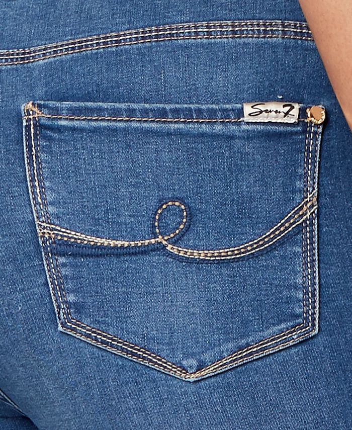 Seven7 Jeans Seven7 Trendy Plus Size Cropped Skinny Jeans - Macy's