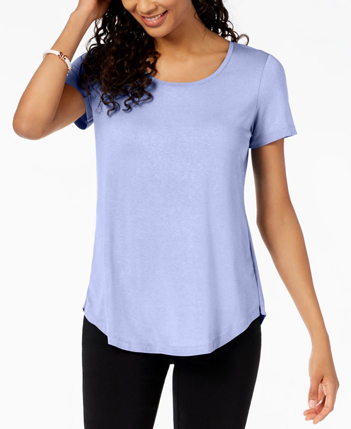 JM Collection Scoop-Neck Top, Created for Macy's - Macy's