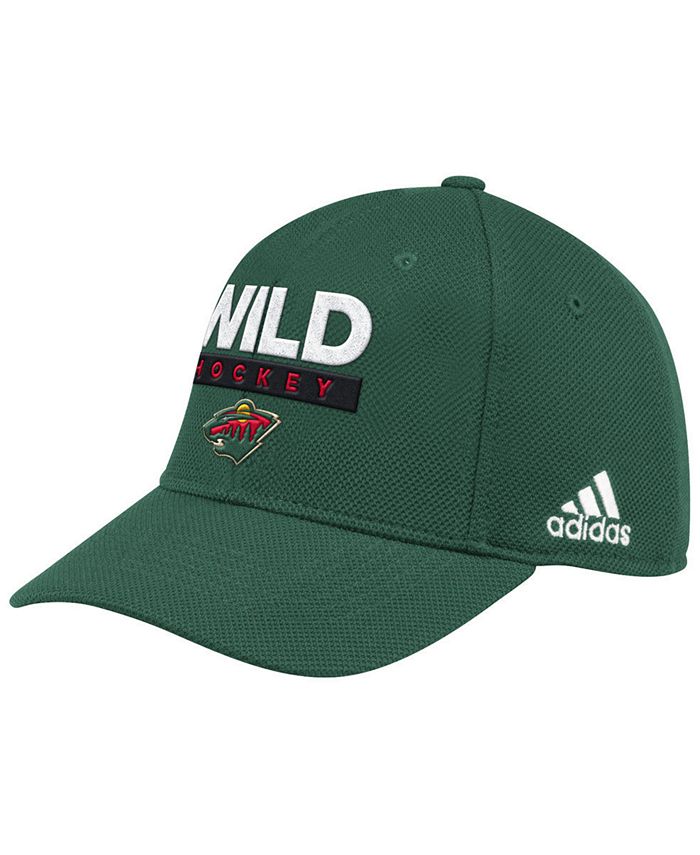 adidas Minnesota Wild Stanley Cup Playoff Patch Cap - Macy's