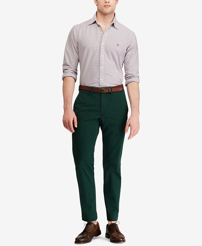 Polo Ralph Lauren Men's Big & Tall Classic Fit Pants - Macy's