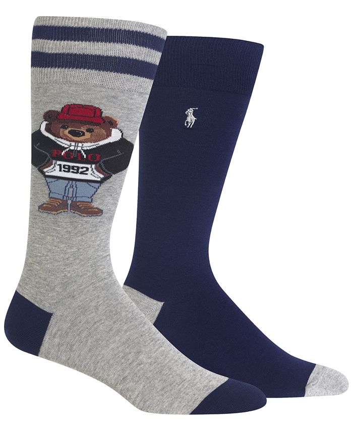 Polo Ralph Lauren Men's 2-Pk. Socks - Macy's