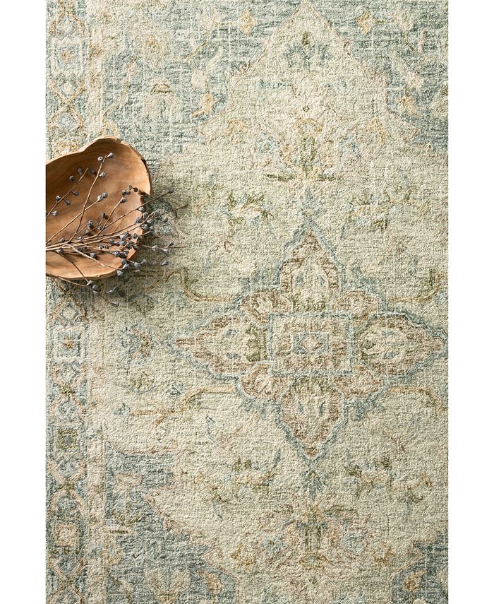 Loloi Julian JI-07 Seafoam Green 2' 6" x 7' 6" Runner Rug - Macy's