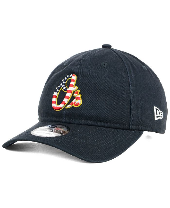 New Era Baltimore Orioles Stars and Stripes 9TWENTY Strapback Cap ...