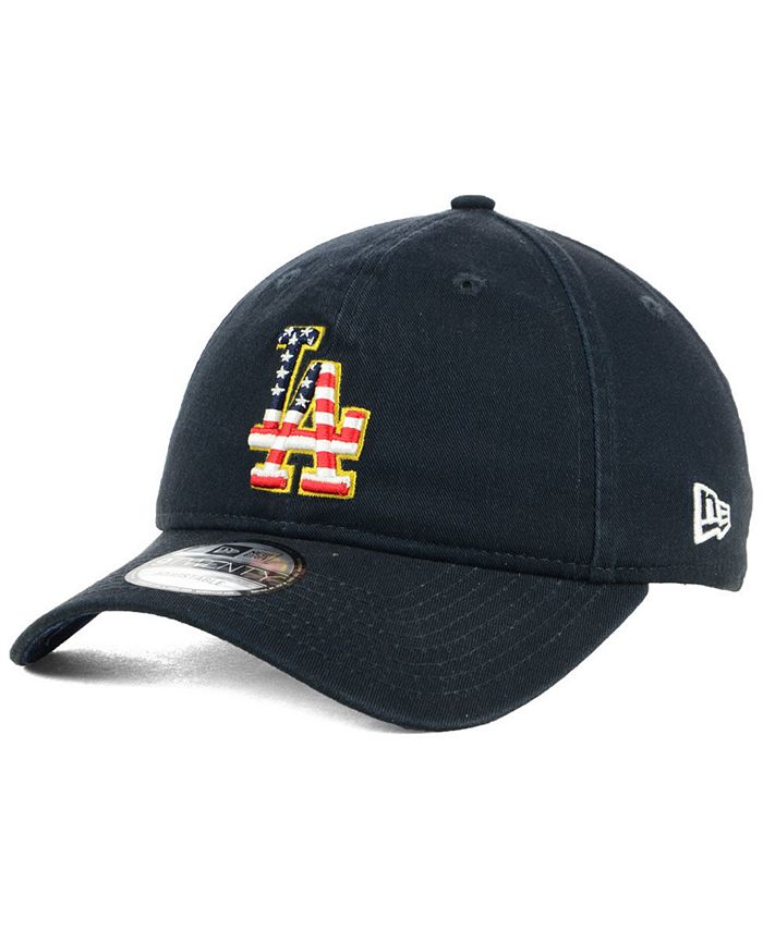 New Era Los Angeles Dodgers Stars and Stripes 9TWENTY Strapback Cap ...