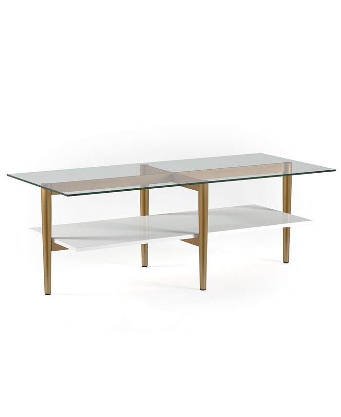 Furniture Otto Coffee Table with Shelf - Macy's