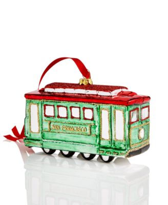 Holiday Lane San Francisco Cable Car Ornament Created for Macy's - Macy's