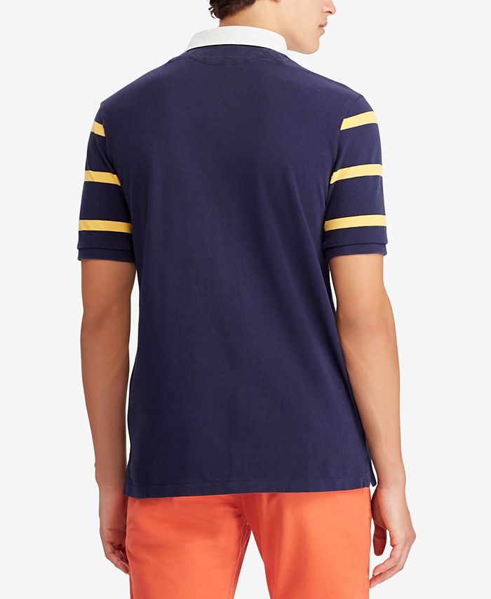 Polo Ralph Lauren Men's Classic Fit Cotton Rugby Shirt - Macy's