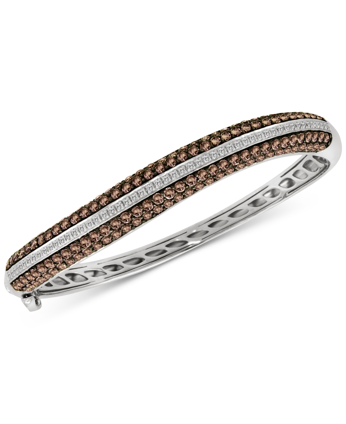 Click here for Le Vian Red Carpet Diamond Bangle Bracelet (6-3/8... prices