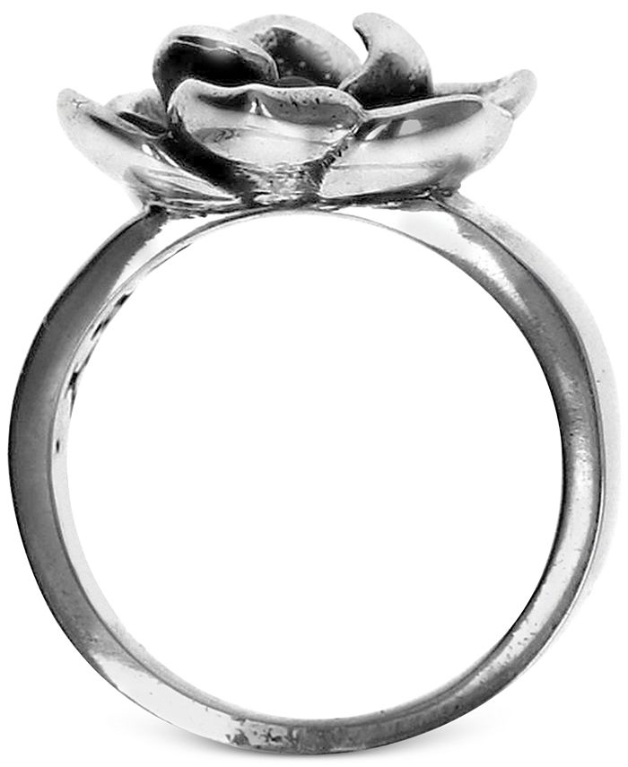 King Baby Women's Magnolia Ring in Sterling Silver - Macy's