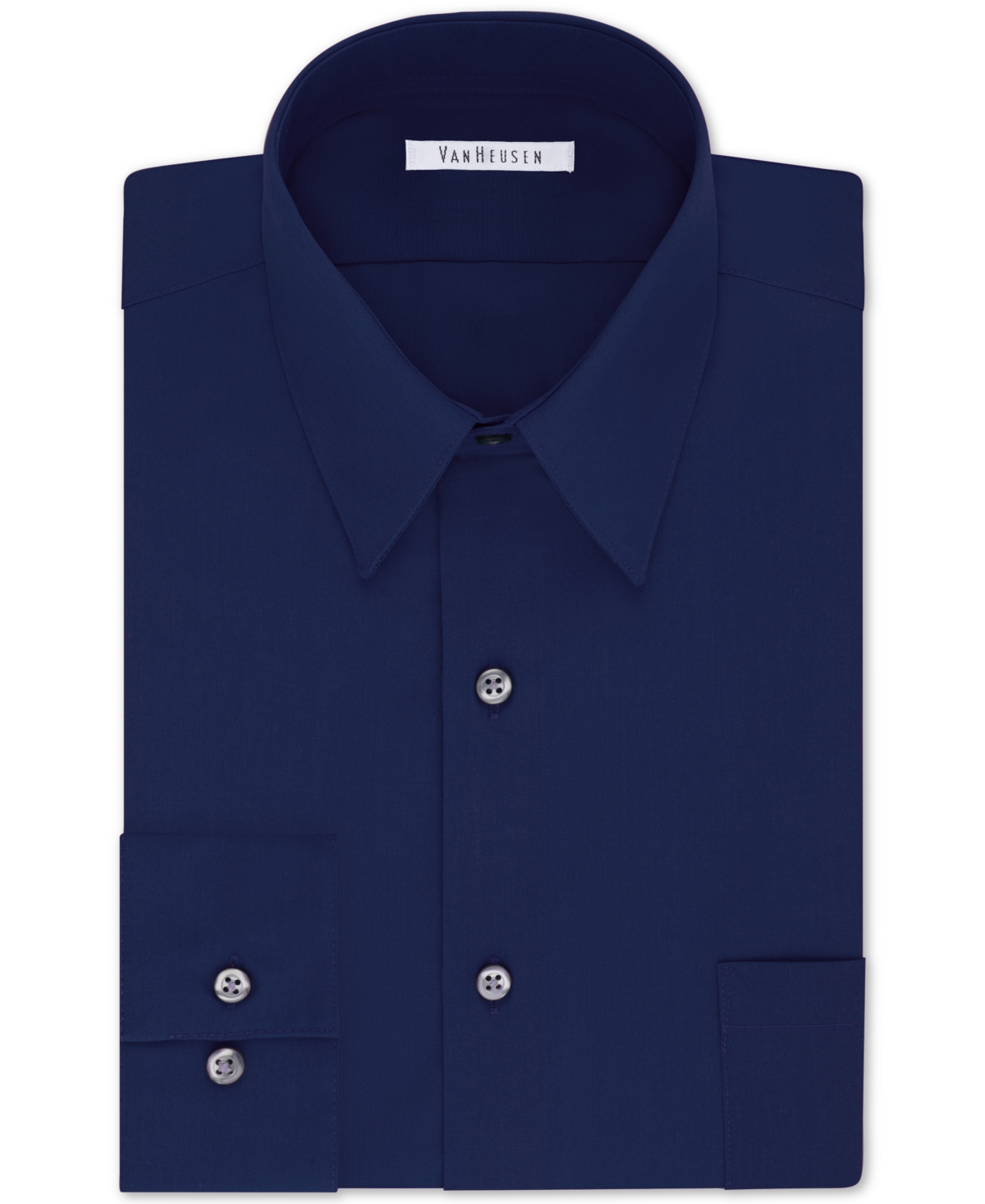 Click here for Van Heusen Mens Bigger Fit Wrinkle Free Poplin Sol... prices