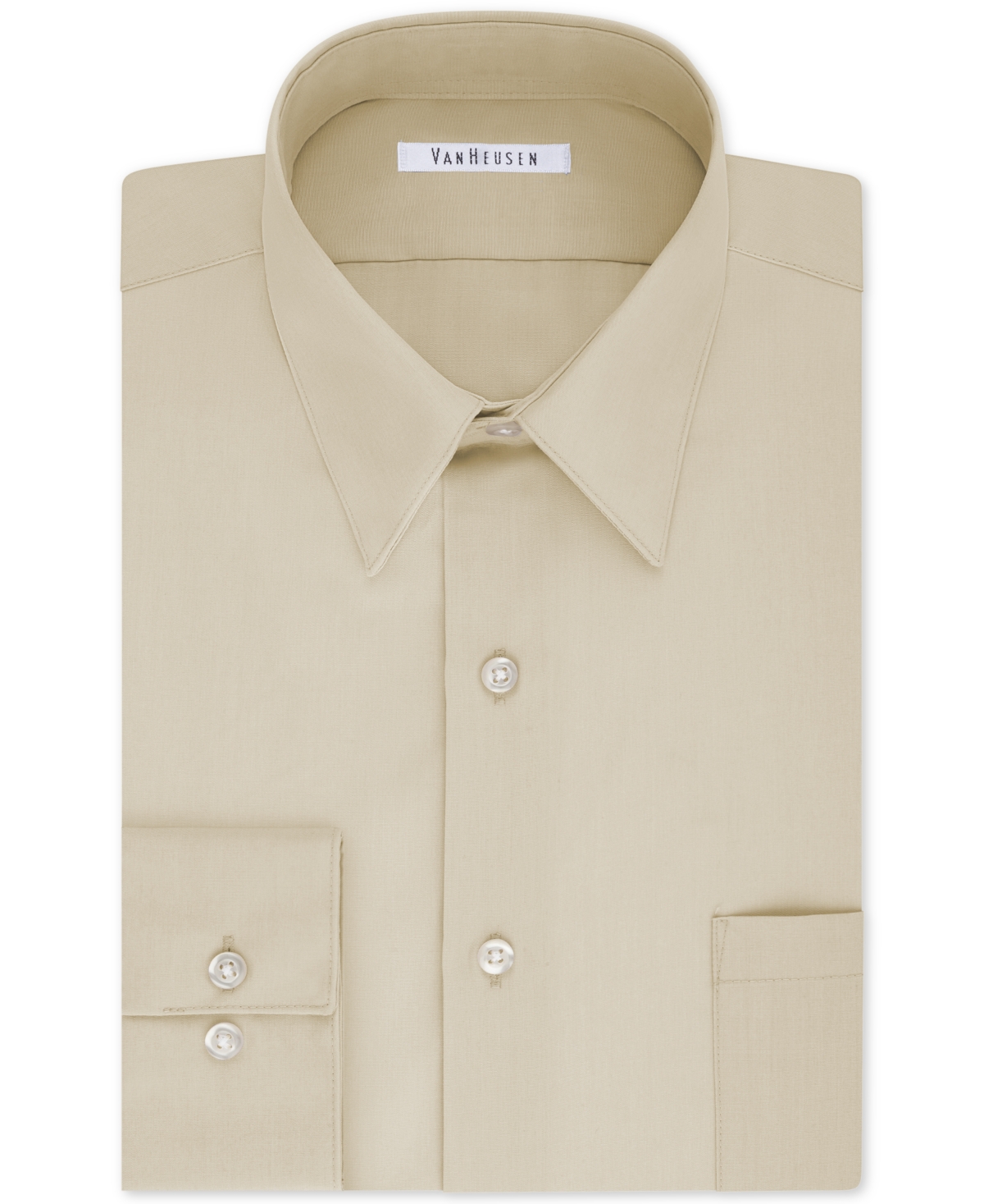 Click here for Van Heusen Mens Bigger Fit Wrinkle Free Poplin Sol... prices