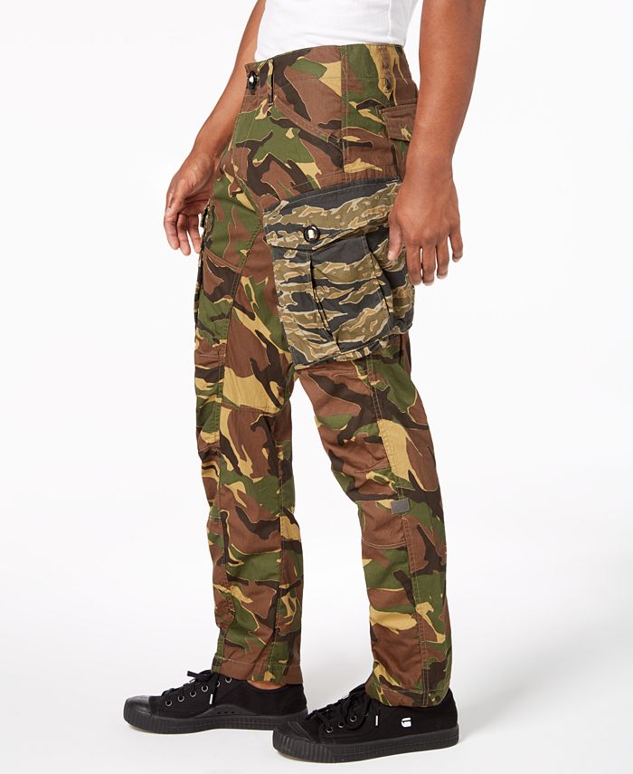 G-Star Raw Men's Rovic 3D Camo-Print Pants, Created for Macy's - Macy's