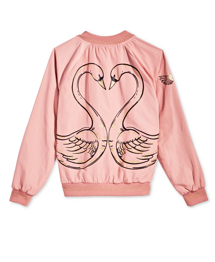 Epic Threads Big Girls Reversible Baseball Jacket, Created for Macy's ...