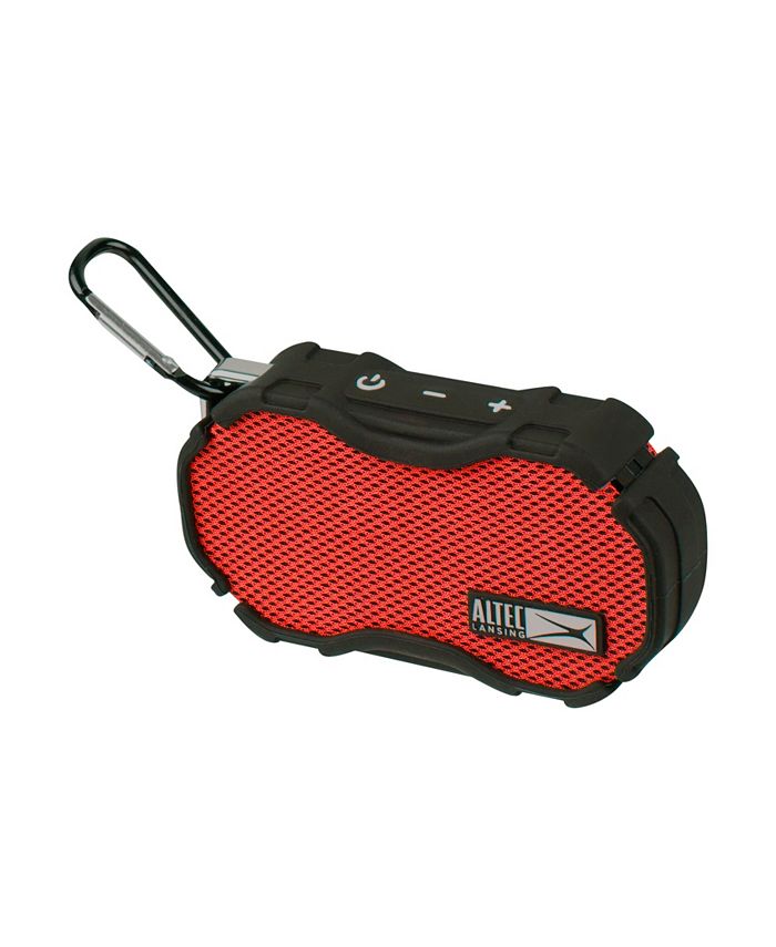 Altec Lansing - Baby Boom Portable Bluetooth Speaker - Black & Red - Macy's