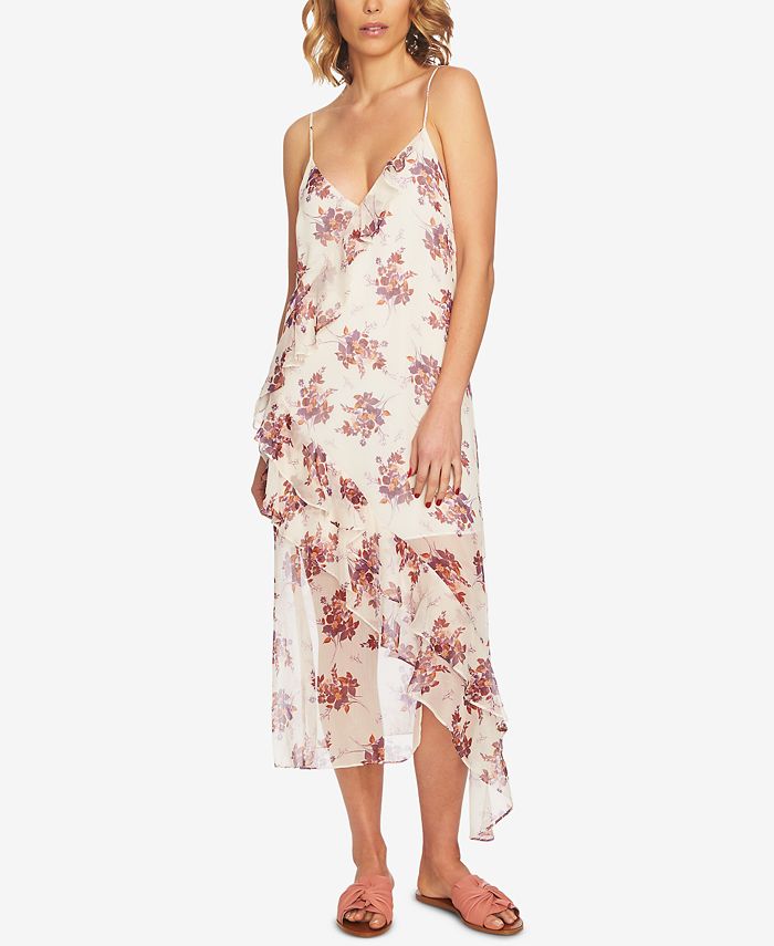 1.STATE Ruffled Slip Dress - Macy's