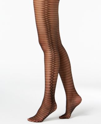 I.N.C. Jacquard-Print Tights, Created for Macy's - Macy's