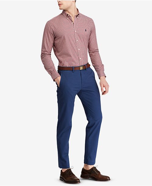 Polo Ralph Lauren Men's Big & Tall Classic Fit Cotton Gingham Shirt ...