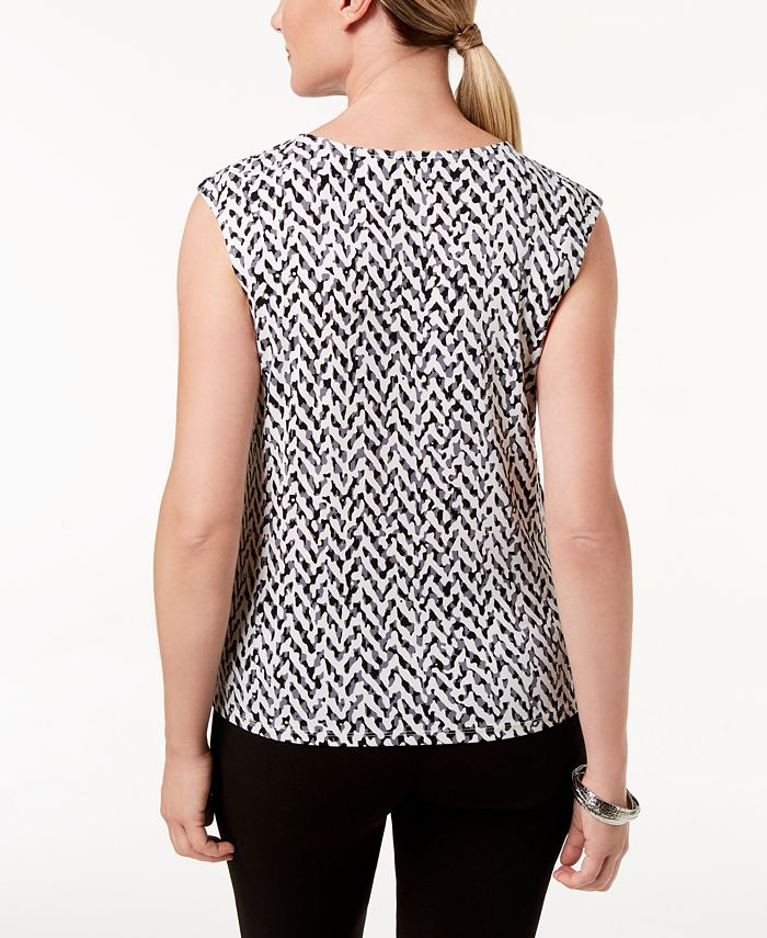 Kasper Pleated Top - Macy's