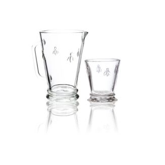 La Rochere Napoleon Bee 34-ounce Pitcher and 6 x 9-ounce Tumblers. - Macy's