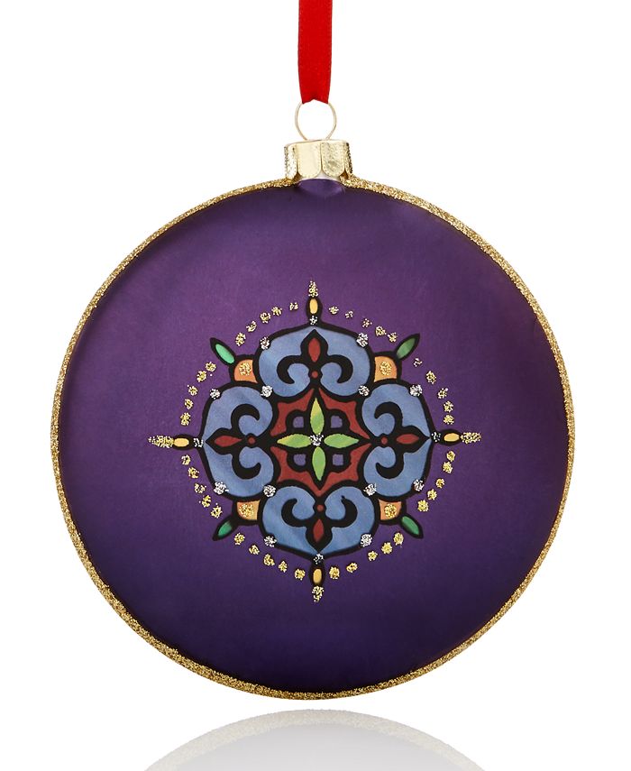 Holiday Lane Three Kings Disk Ornament, Created for Macy's - Macy's