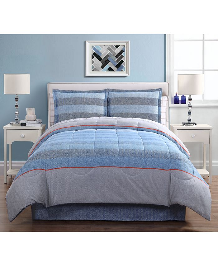 Ellison First Asia Azores 8-Pc. Queen Comforter Set - Macy's