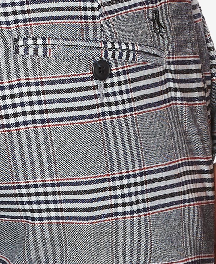 Original Penguin Men's Stretch Plaid Pants - Macy's