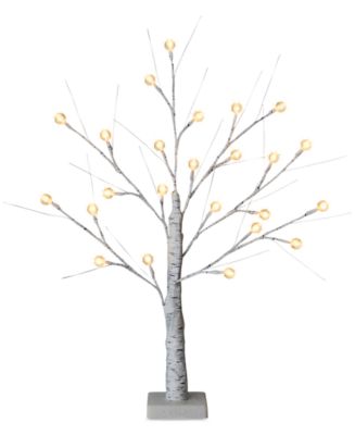 Mr. Christmas 24" White Birch Tree - Macy's