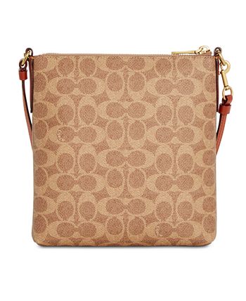 COACH Messenger Mini Signature Crossbody - Macy's